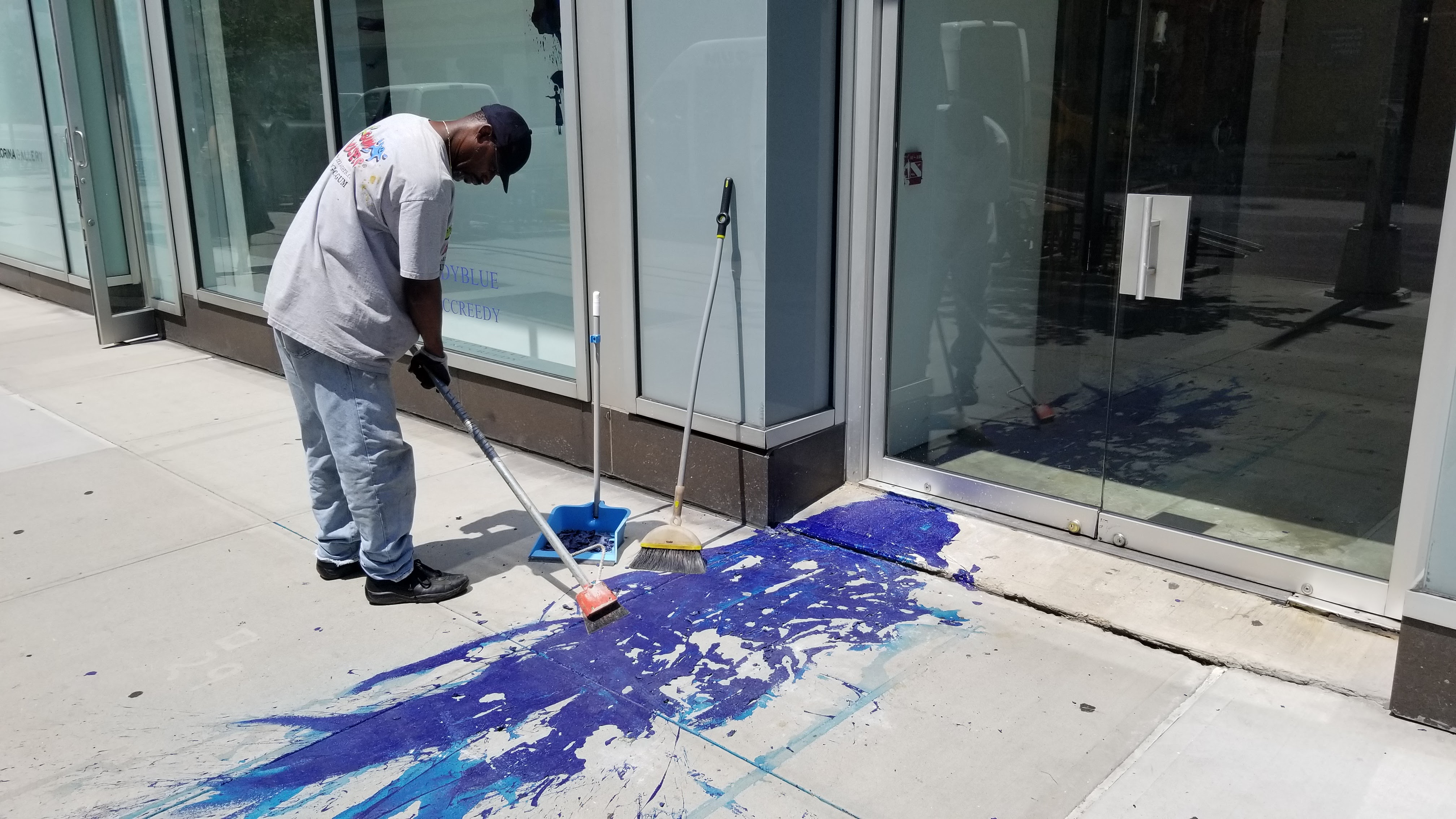 GumBusters - Chewing Gum & Graffiti Removal Service. Utility Mark/Paint