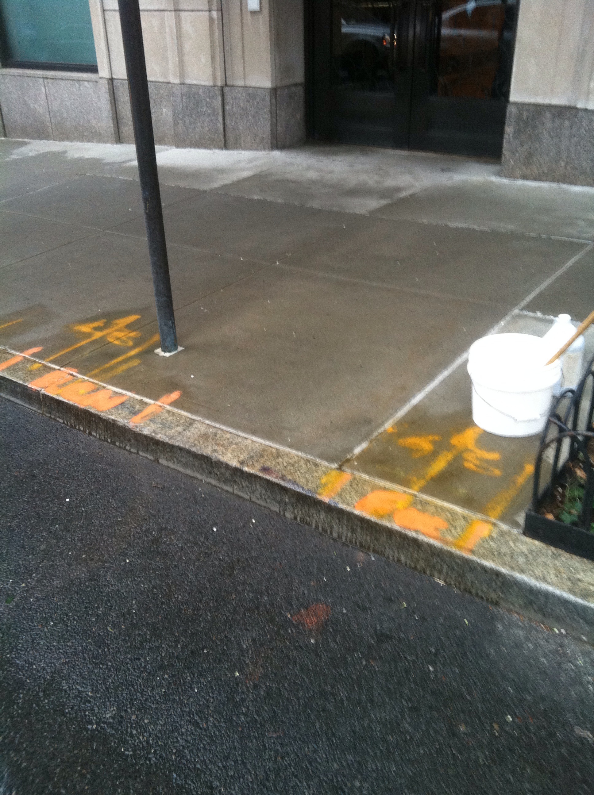 GumBusters - Chewing Gum & Graffiti Removal Service. Utility Mark/Paint