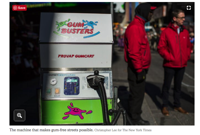 GumBusters - Chewing Gum & Graffiti Removal Service. BID’s / D.P.W.